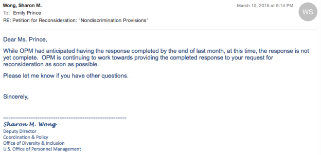 Supplemental Evidence for Petition for Reconsideration: Office of ...